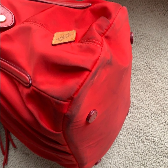 MZ Wallace | Bags | Mz Wallace Red Nylon Shoulder Bag | Poshmark